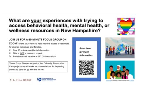 Behavioral Health Paid Focus Groups | Welcoming New Hampshire